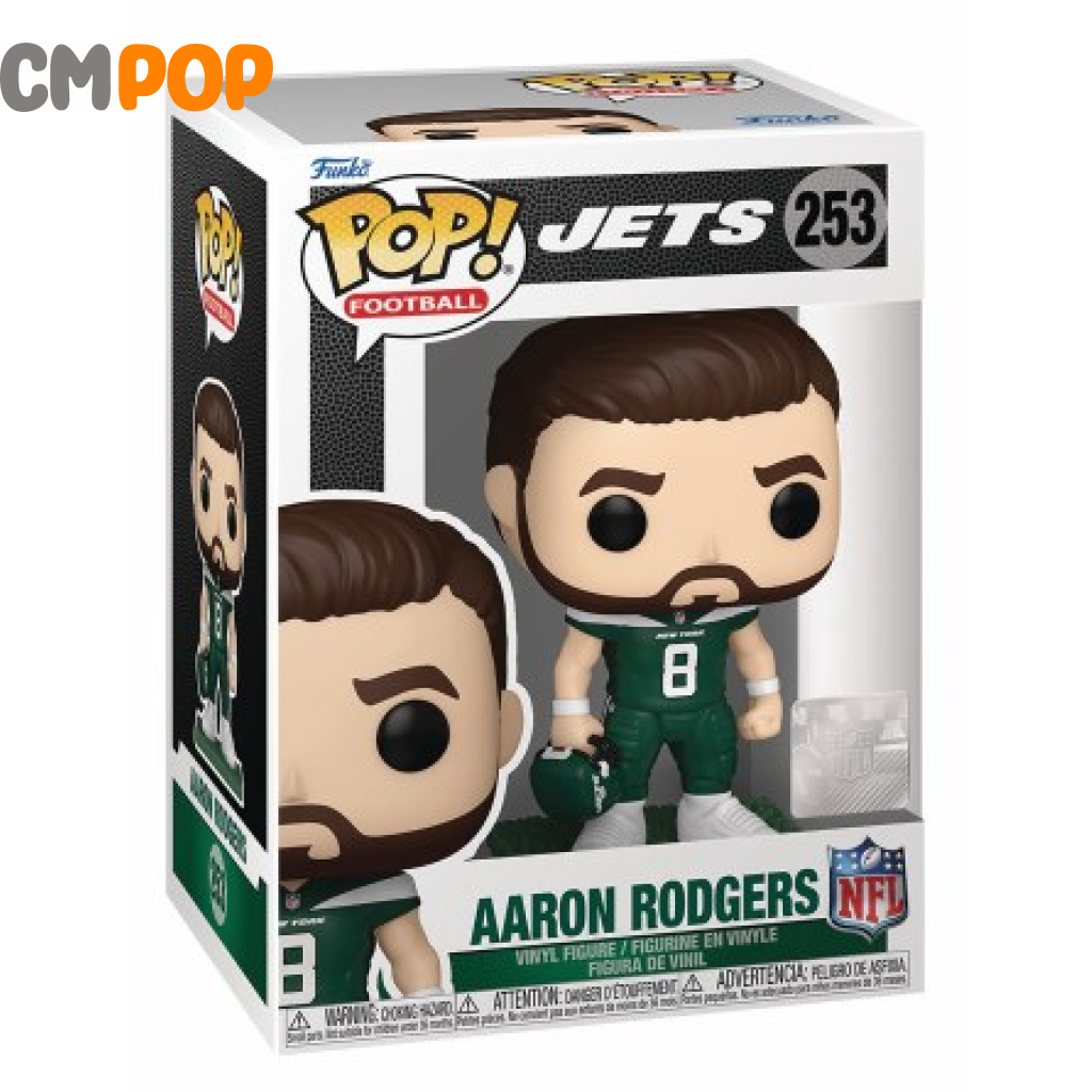 Aaron Rodgers - #253 - Funko Pop! - NFL - Jets - Football