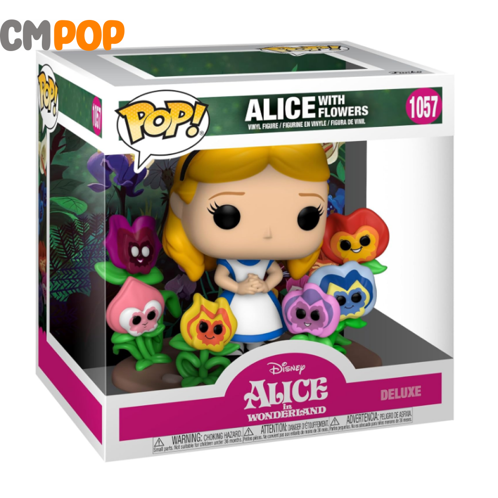 Alice With Flowers (70th) - #1057 - Funko Pop! - Disney - Alice In Won