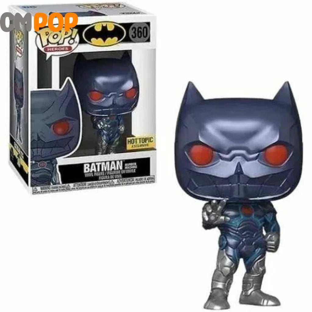 Batman Murder Machine - #360 - Funko Pop! - Heroes - Hot Topic Exclusi