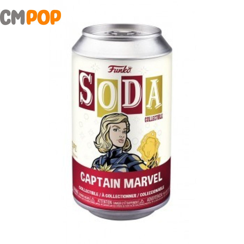Captain Marvel - Funko Vinyl Soda - Marvel - The Marvels - Chance Of C