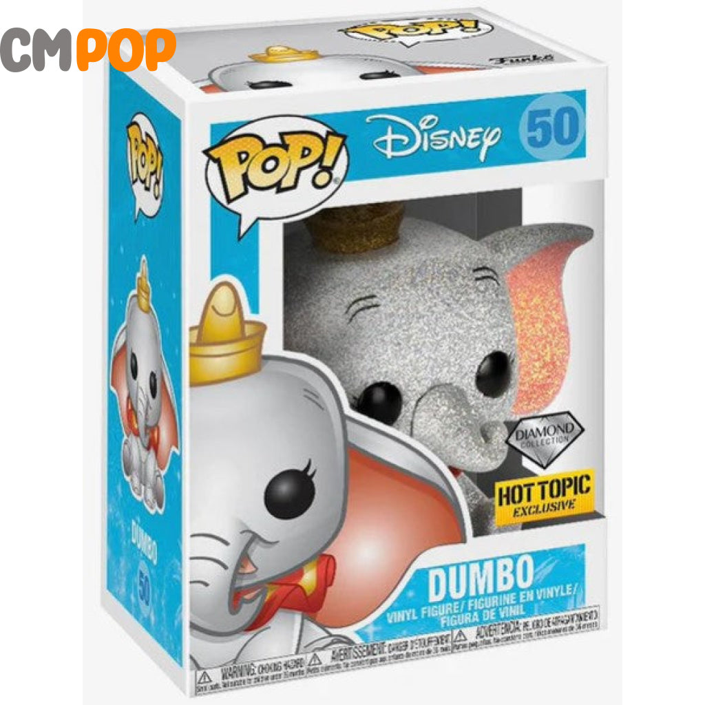 Dumbo Diamond - #50 - Funko Pop! - Disney - Hot Topic Exclusive