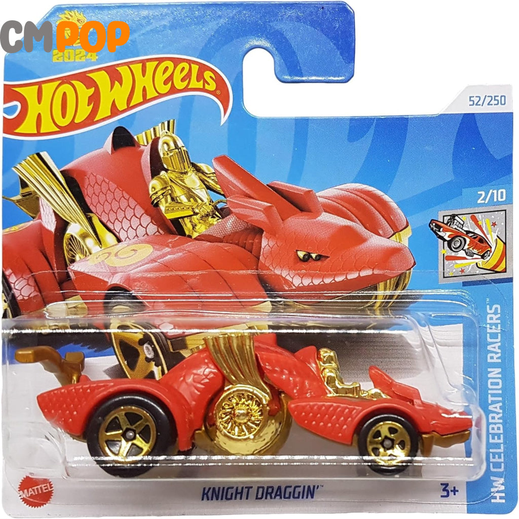 Hot Wheels - HW Celebration Racers - Knight Draggin (52/250) - (Half C