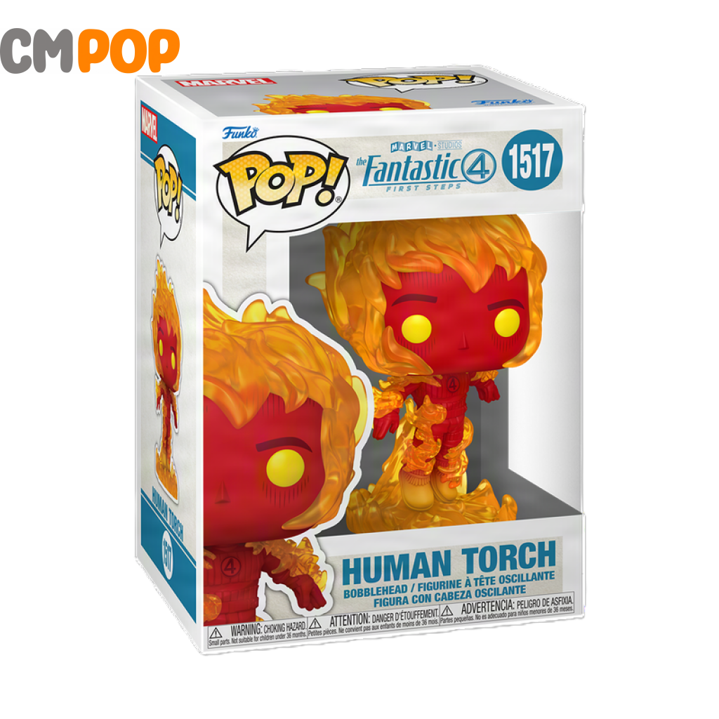 Human Torch - #1517 - Funko Pop! - Marvel - Fantastic Four First Steps