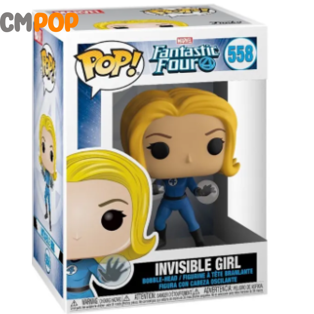 Invisible Girl - #558- Funko Pop! - Fantastic Four - Marvel