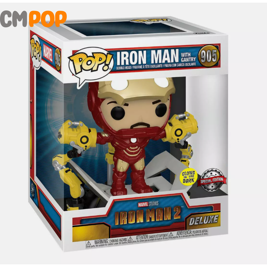 Iron Man 2 - #905 - Funko Pop! - Marvel - GITD - Special Edition