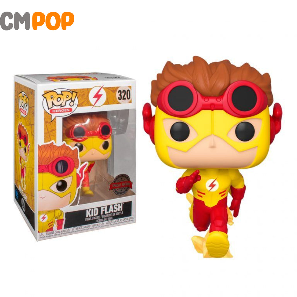 Kid Flash - #320 - Funko Pop! - Heroes - Special Edition