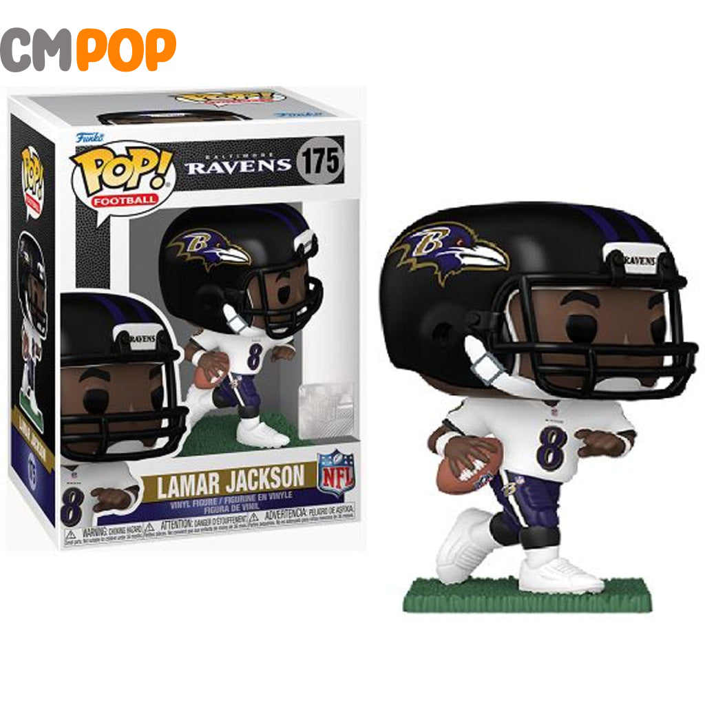 Lamar Jackson Away Jersey - Baltimore Ravens - #175 - Funko Pop! - NFL