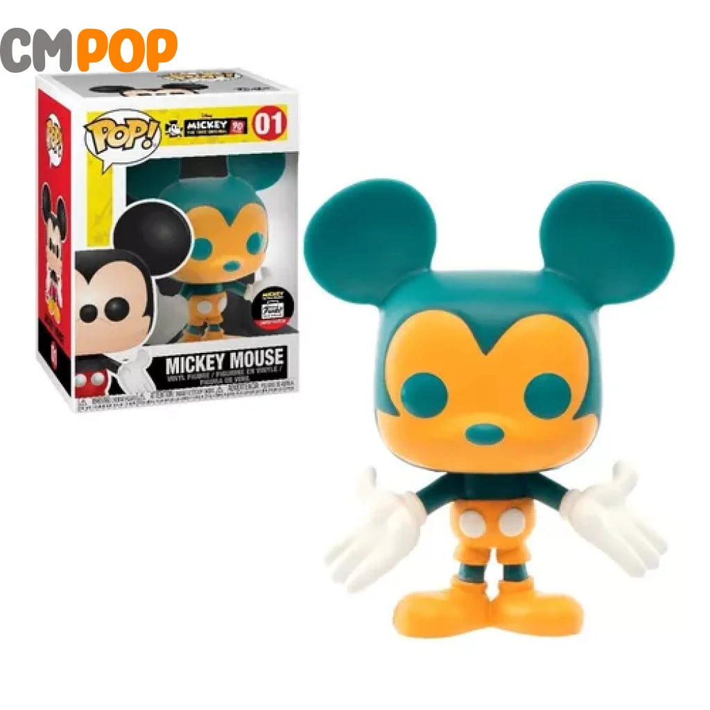 Mickey Mouse - #01 - Funko Pop! - Disney - Mickey 90 Years - Funko Lim