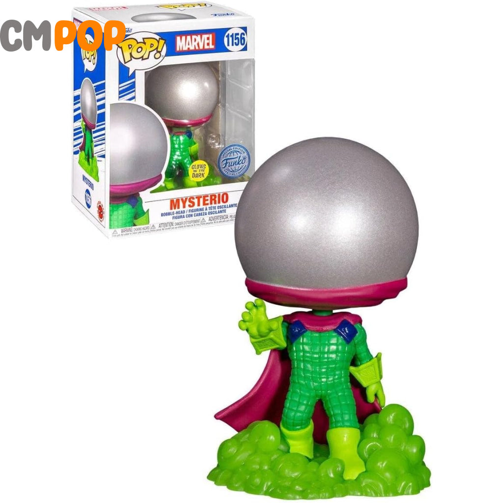 Mysterio - #1156 - Funko Pop! - Marvel - GITD - Special Edition Exclus