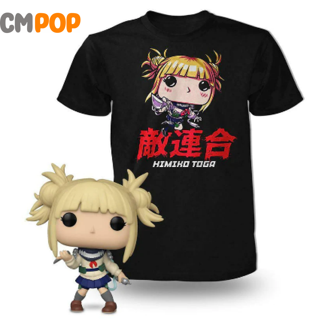 Pop! and Tees - Himiko Toga (Small) - My Hero Academia - GameStop Excl