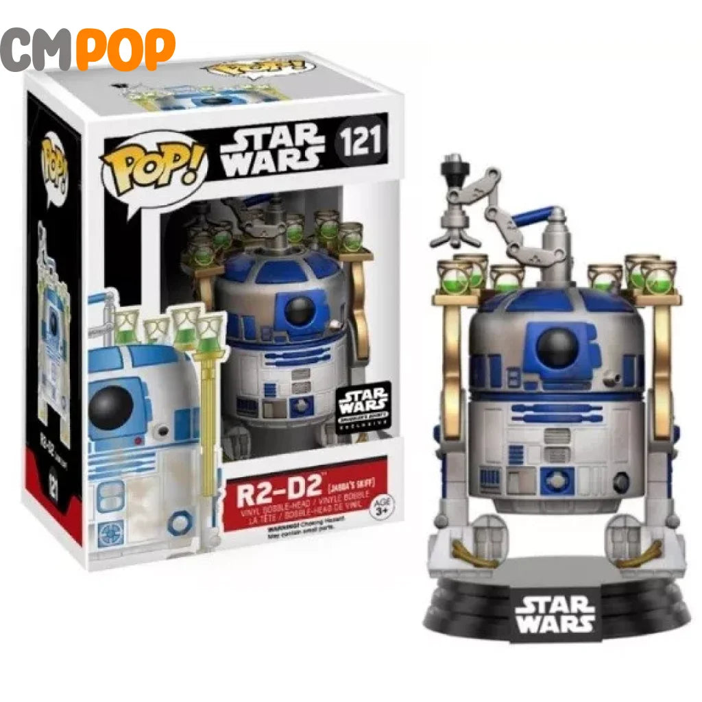R2-D2 (Jabba's Skiff) - #121 - Funko Pop! - Star Wars - Star Wars Smug