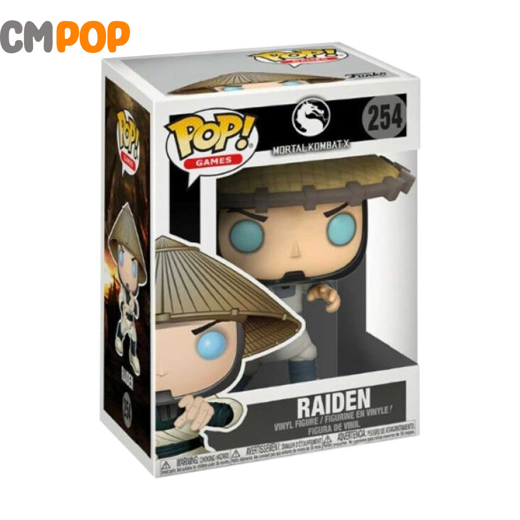 Raiden - #254 - Funko Pop! - Games - Mortal Kombat