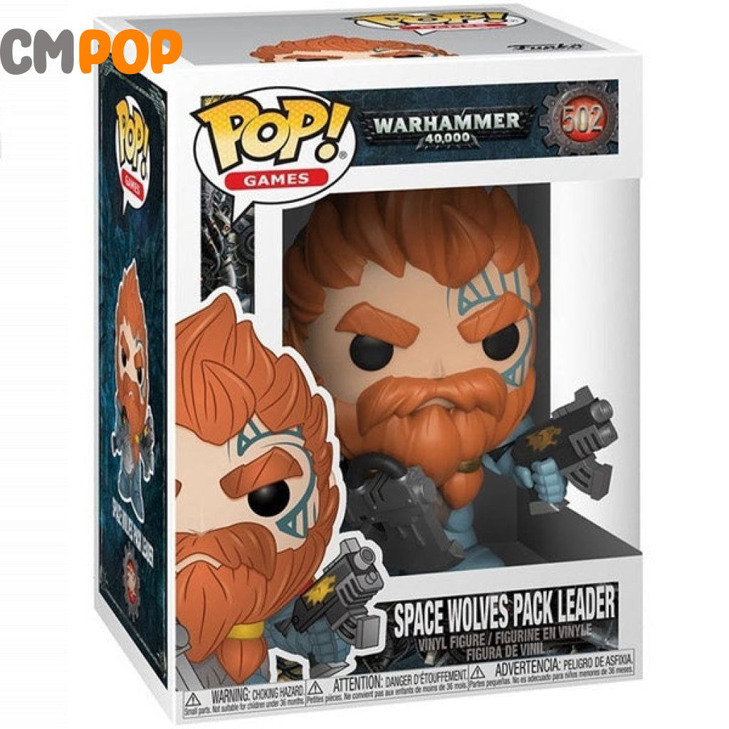 Space Wolves Pack Leader - #502 - Funko Pop! - Games - Warhammer