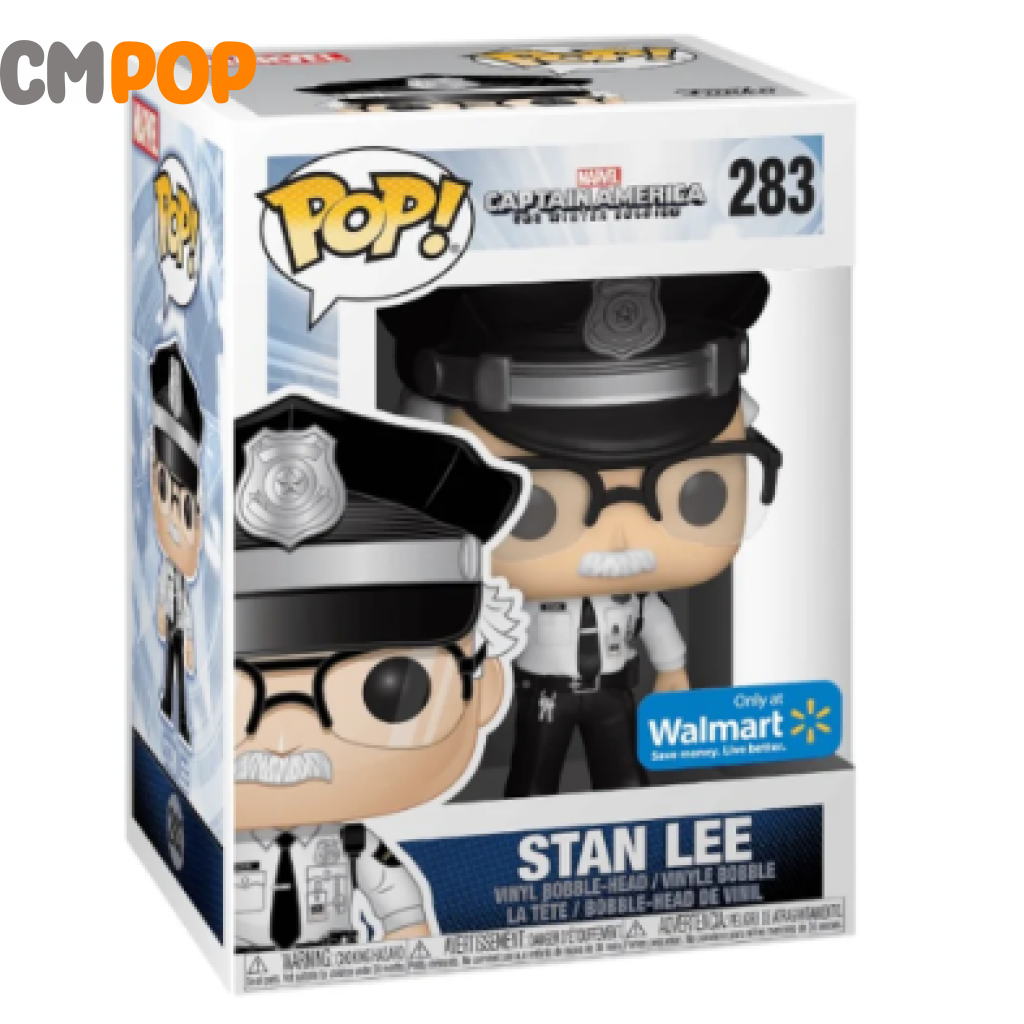 Stan Lee - #283 - Funko Pop! - Marvel - Captain America - Walmart Excl