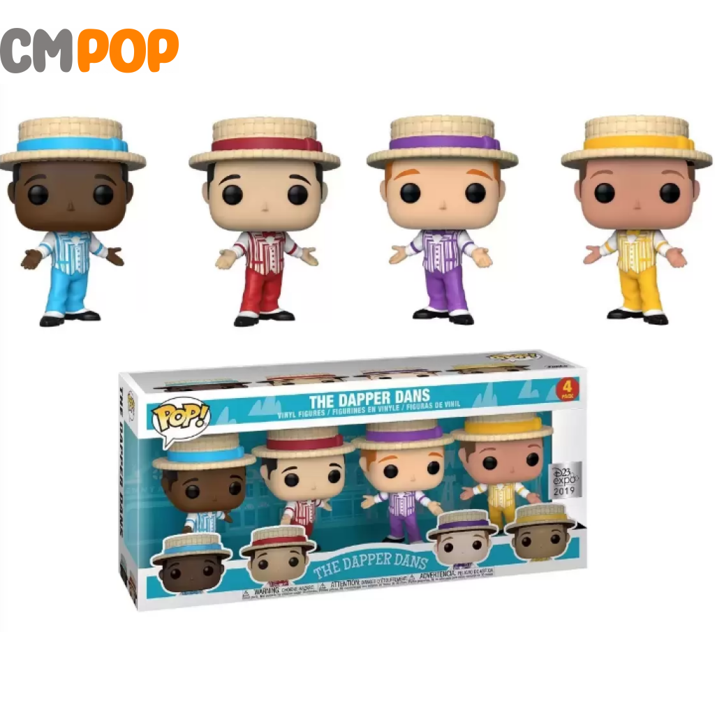 The Dapper Dans 4 Pack - Disney action figure - Funko Pop! - Disney