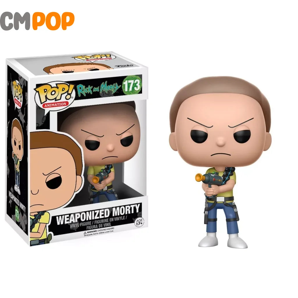 Weaponized Morty - #173 - Funko Pop! - Animation - Rick And Morty